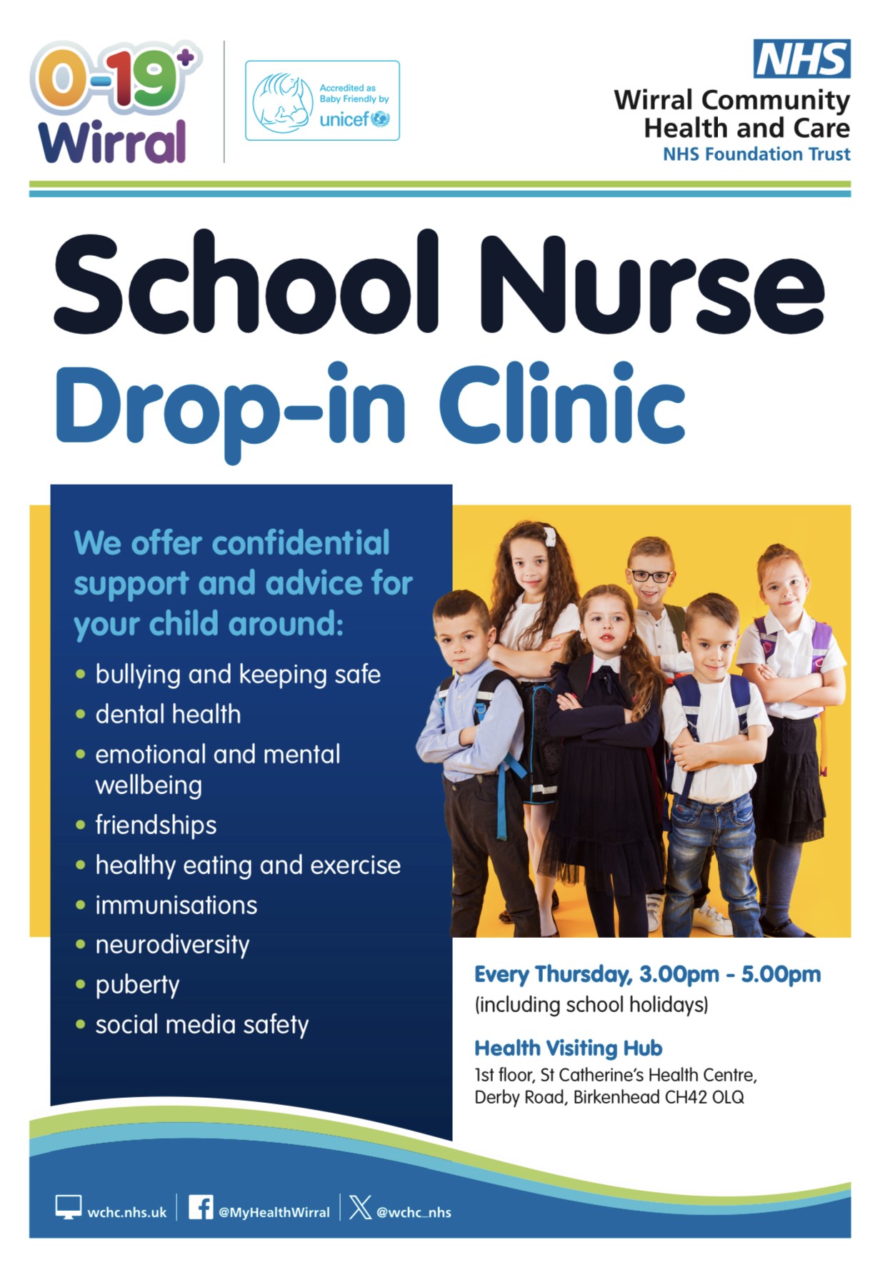 School Nurse Drop In Clinic Available at St Catherine’s Health Centre ...